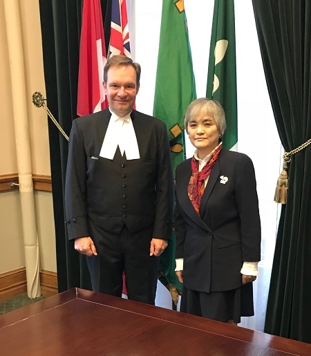 Consul-General Pays Courtesy Call on the Speaker of the Legislative ...