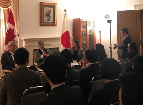 Participating in the Panel Discussion Organized by the Japanese and ...