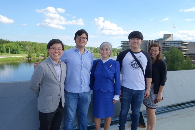 Consul-General Ito Visits Trent University | Consulate-General of Japan ...