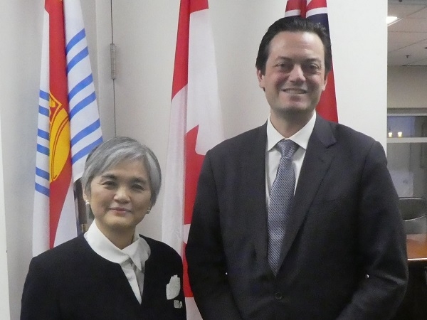 Consul-General Ito Gives Presentation in Barrie’s City Council Chambers ...