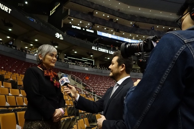 Consul-General Ito Attends the Toronto Raptors’ Japan Day | Consulate ...